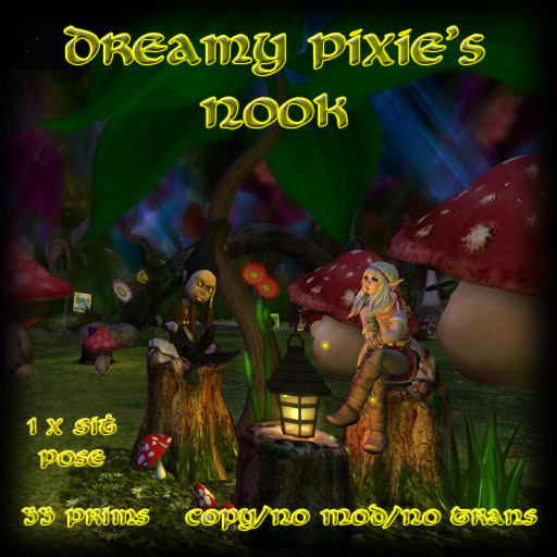 Second Life Marketplace - *FFC* Dreamy Pixie's Nook BOXED